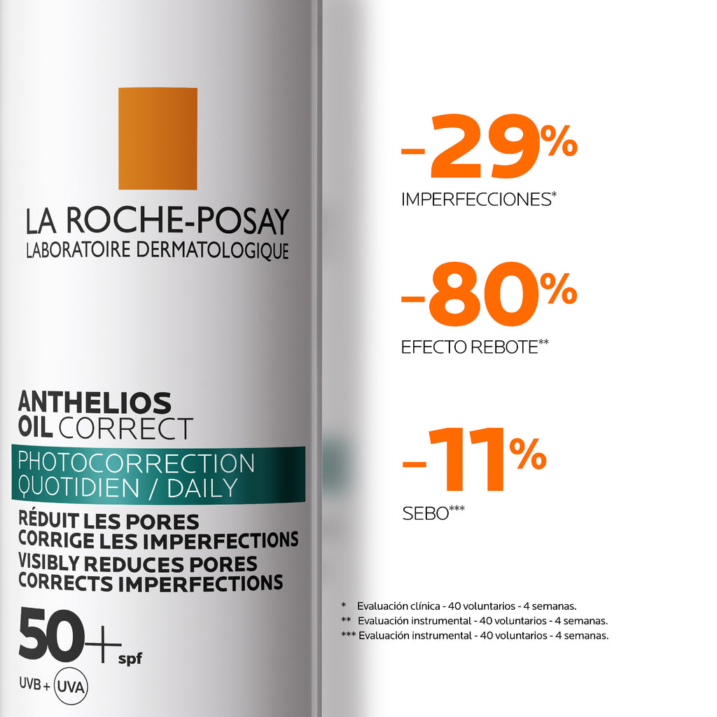 La Roche Posay Anthelios Oil Correct SPF50 Efecto Mate – La Pharmacie ...